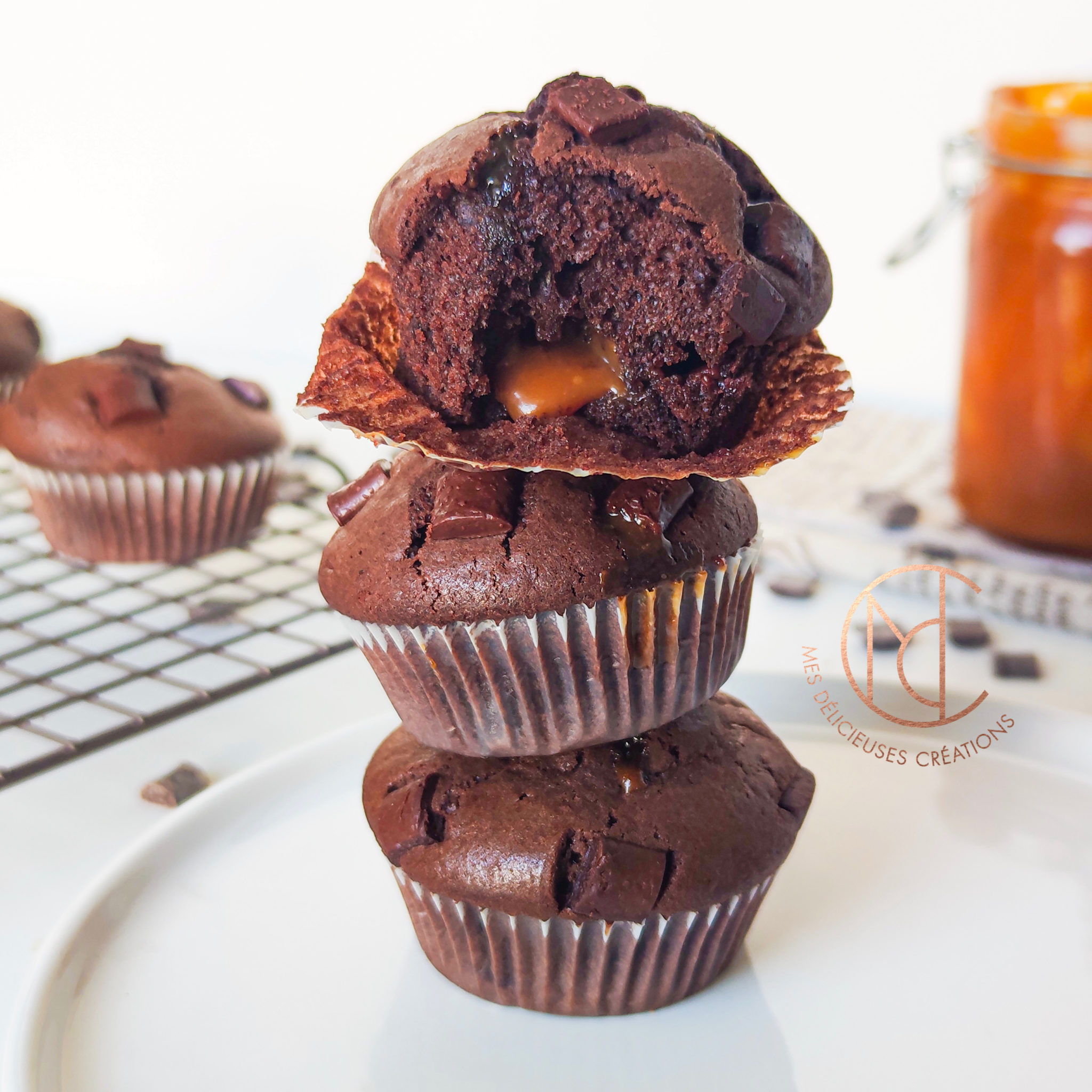 Mini cake chocolat coulant - Mes Délicieuses Créations