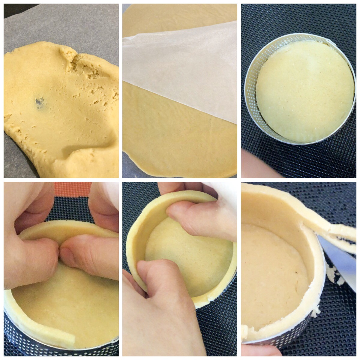 Fond de tarte sucrée : 1 tarte ou 8 tartelettes - Mes Délicieuses Créations