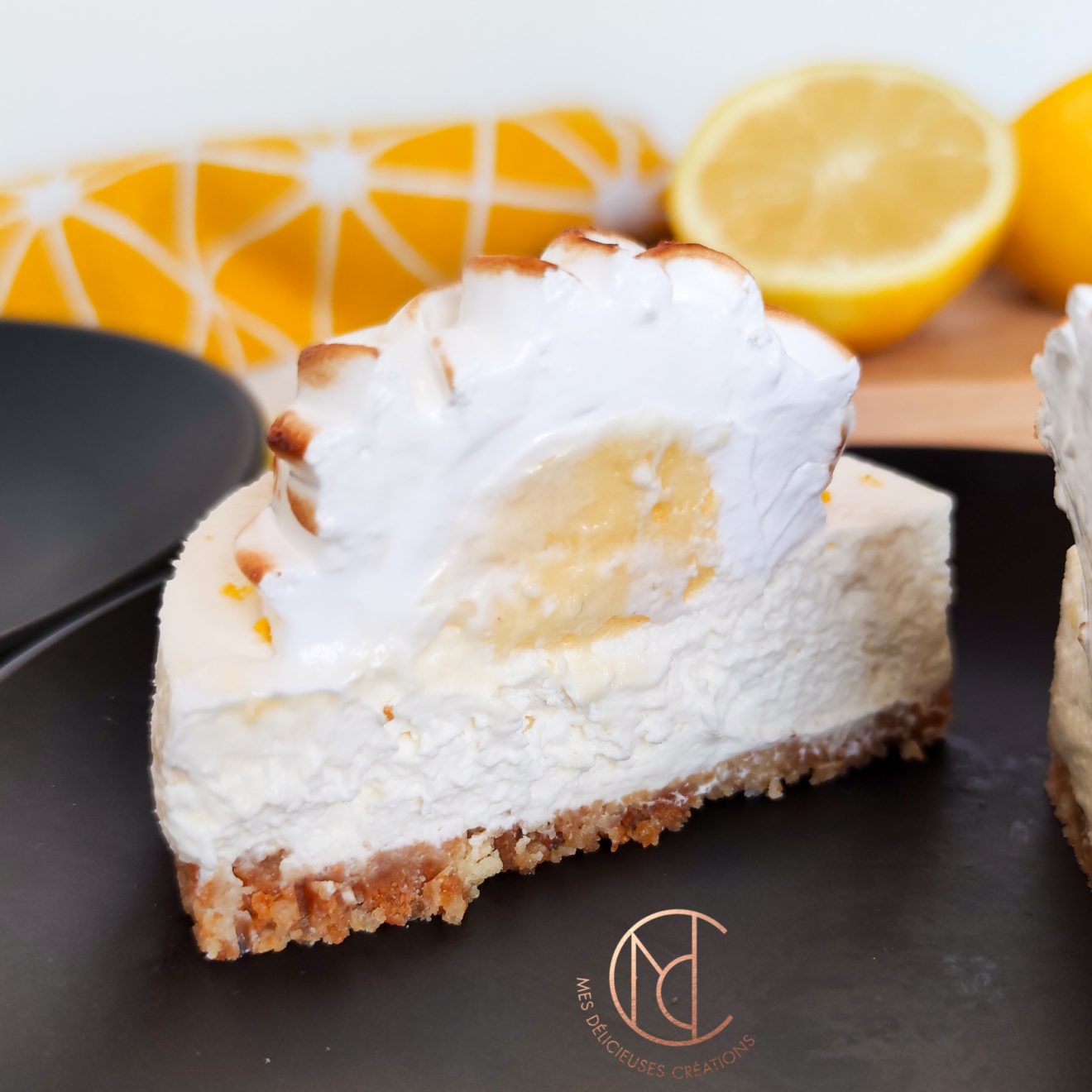 Cheesecake citron meringué - Mes Délicieuses Créations
