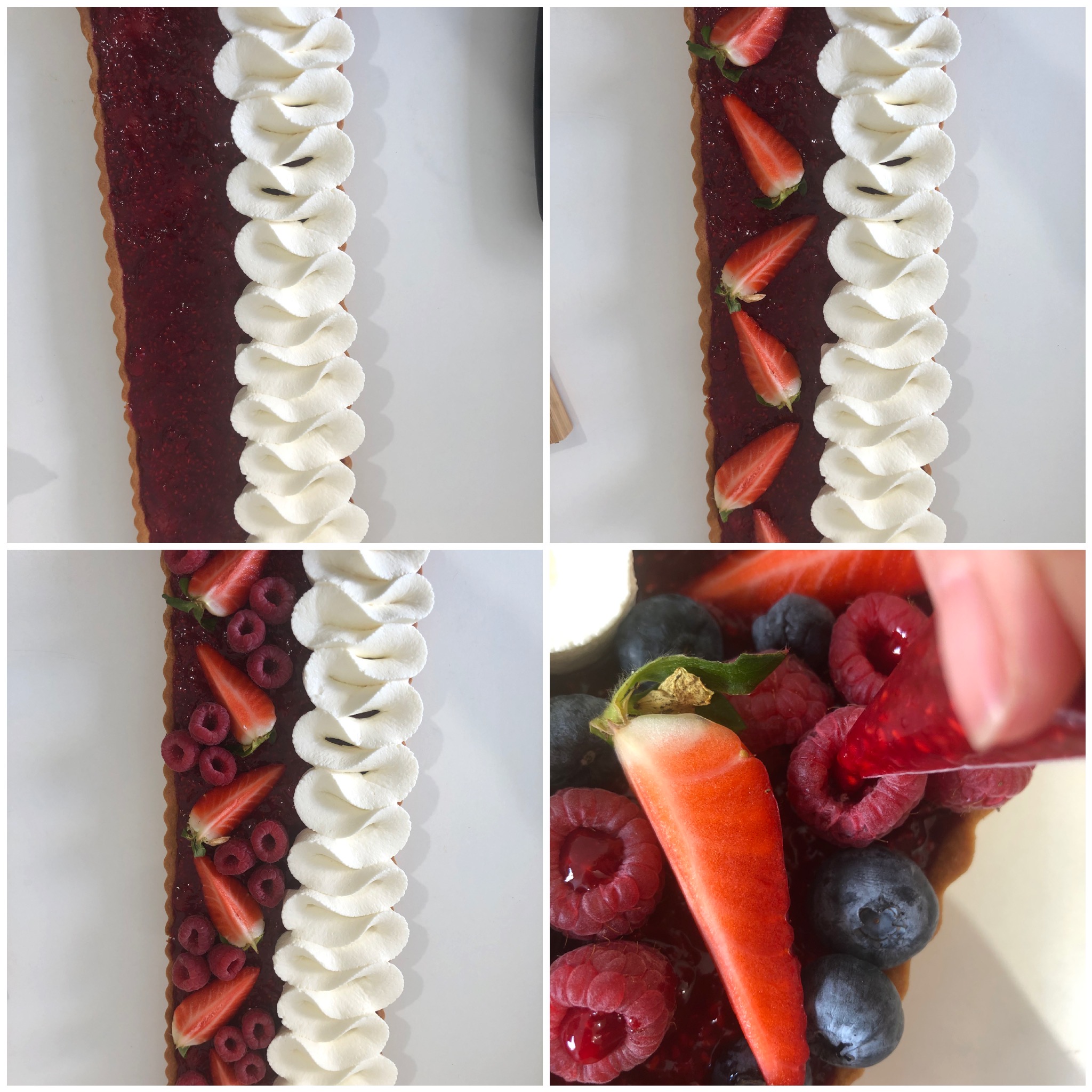 Tarte aux fruits rouges - Mes Délicieuses Créations