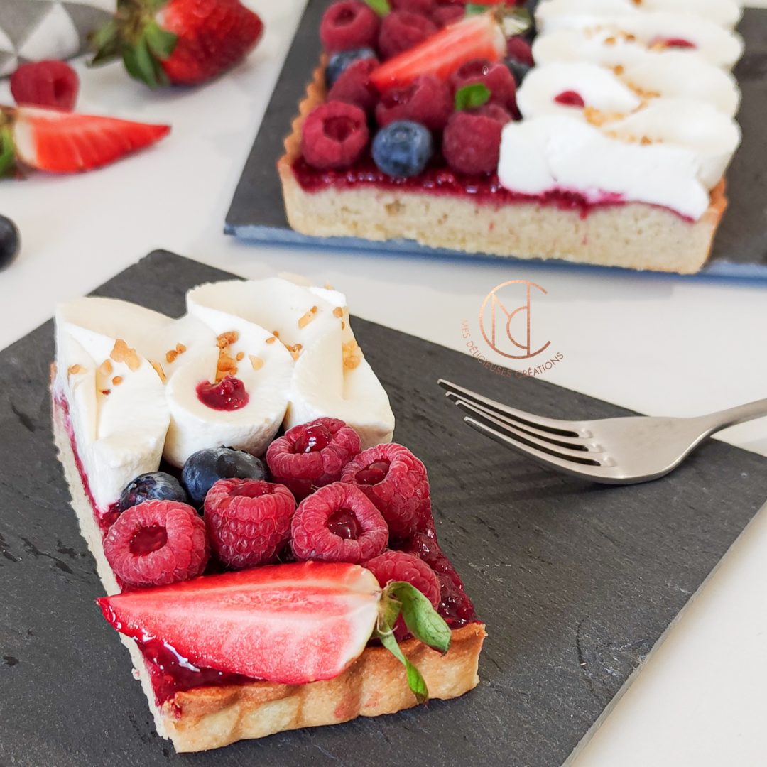 Tarte aux fruits rouges - Mes Délicieuses Créations