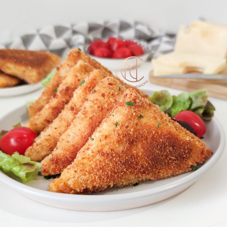 Triangles au fromage : apéritif ou plat - Mes Délicieuses Créations