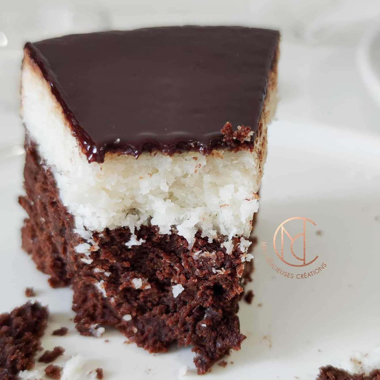 Gâteau choco-coco : simple et délicieux - Mes Délicieuses Créations