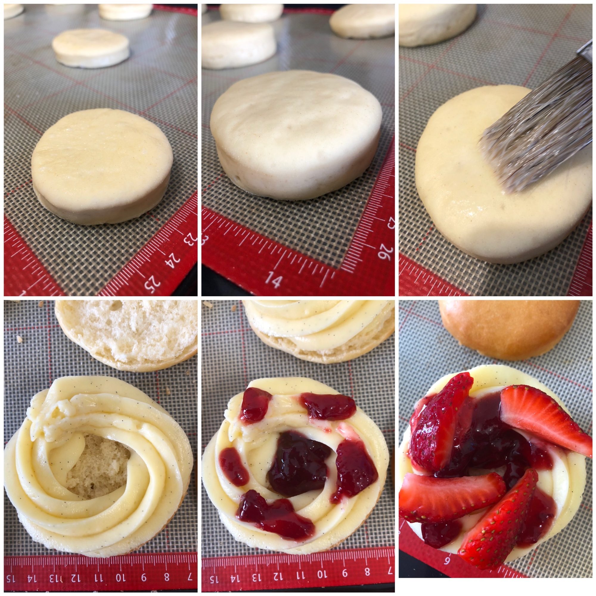 Beignets fourrés aux fraises - Mes Délicieuses Créations