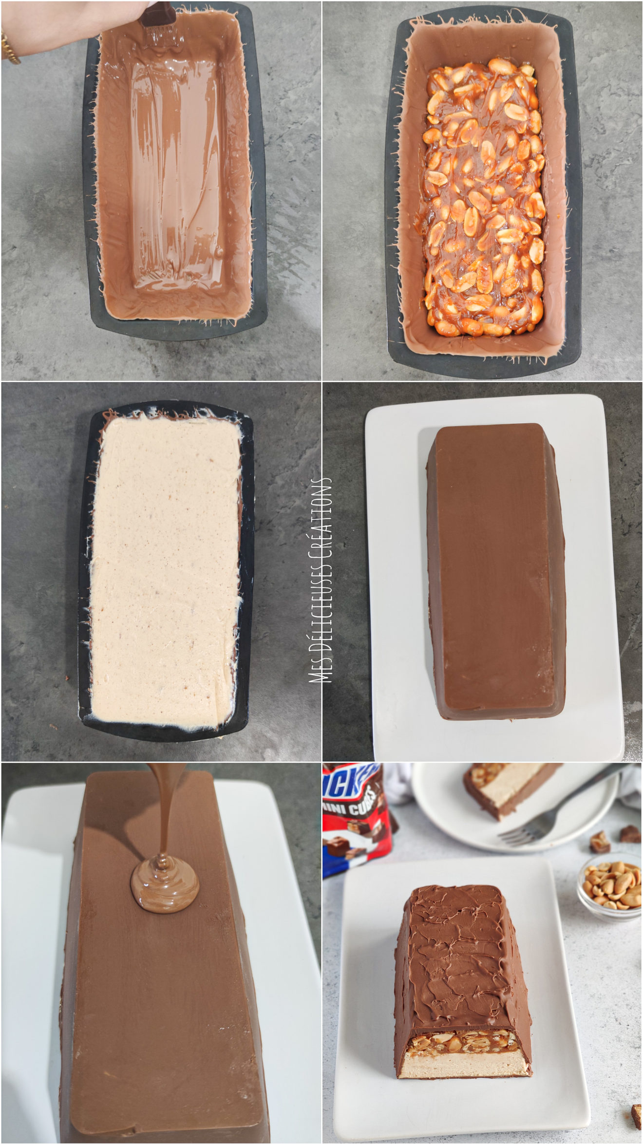 Snickers géant : la recette (presque) originale - Mes Délicieuses Créations