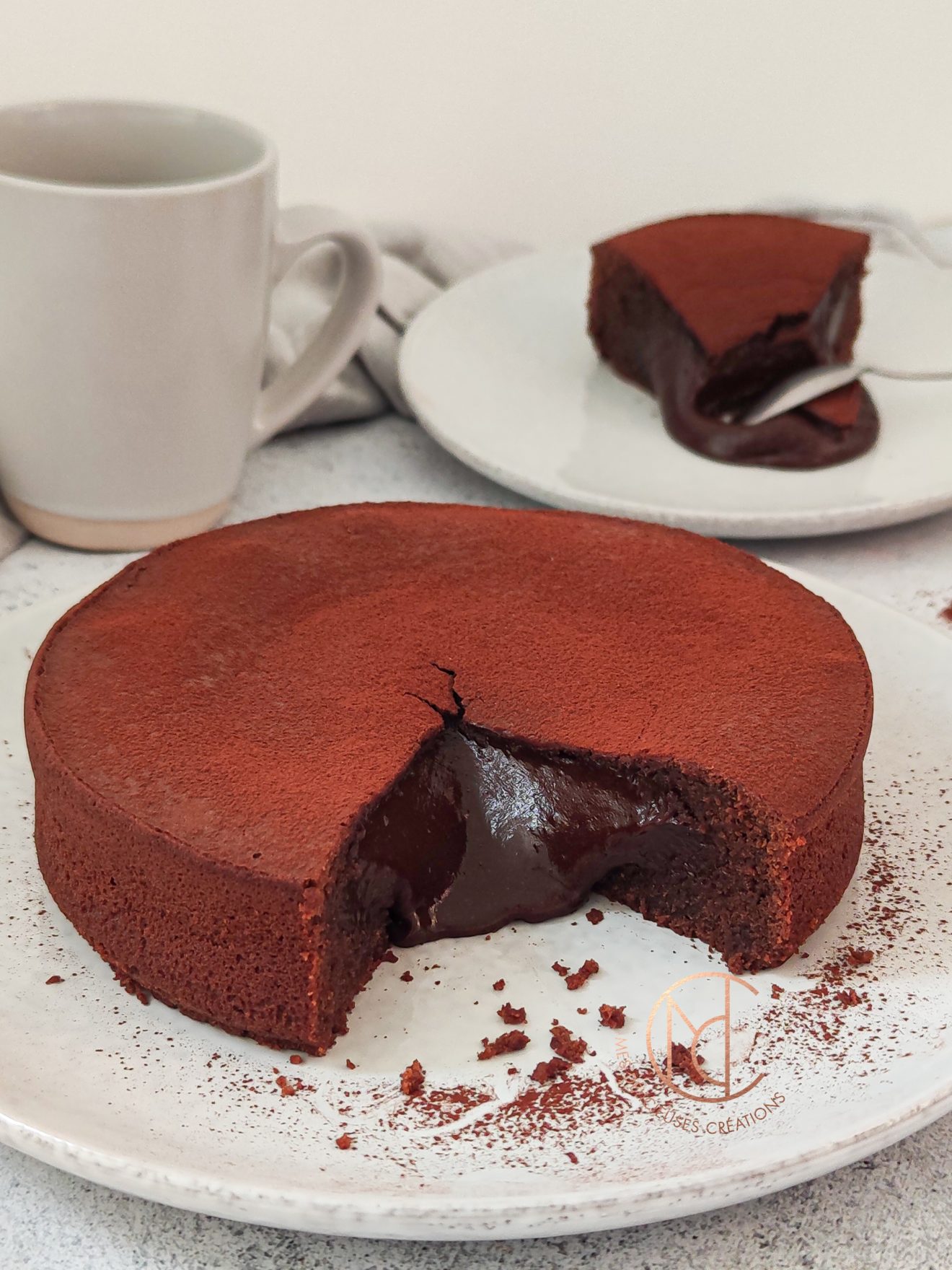 Fondant chocolat crème marrons - Mes Délicieuses Créations