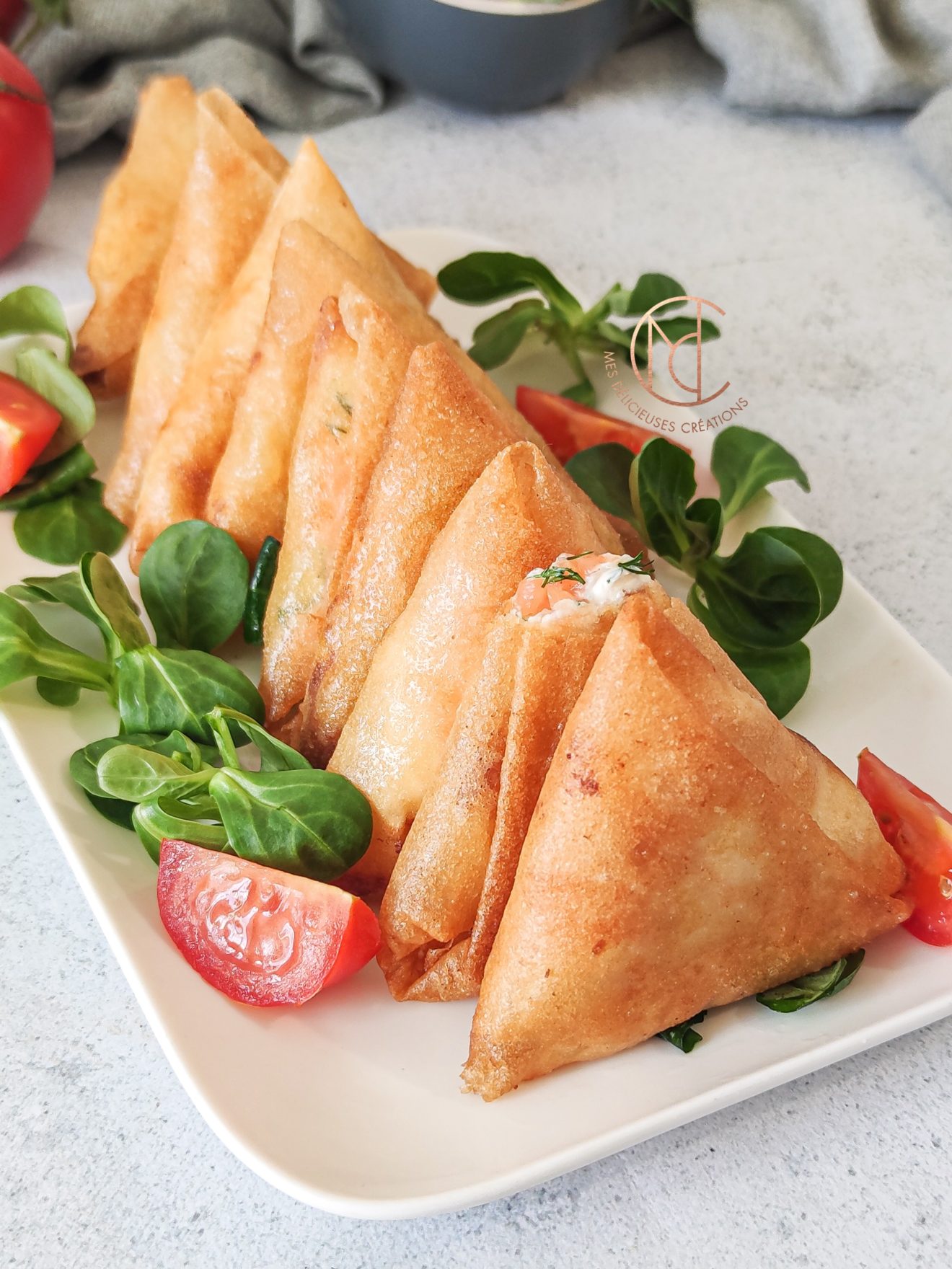 Bricks au saumon fumé - Mes Délicieuses Créations