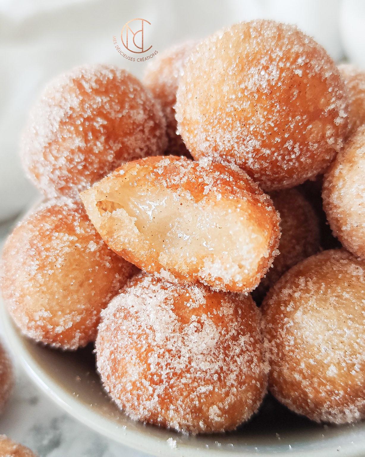 Beignets au mochi - Mes Délicieuses Créations