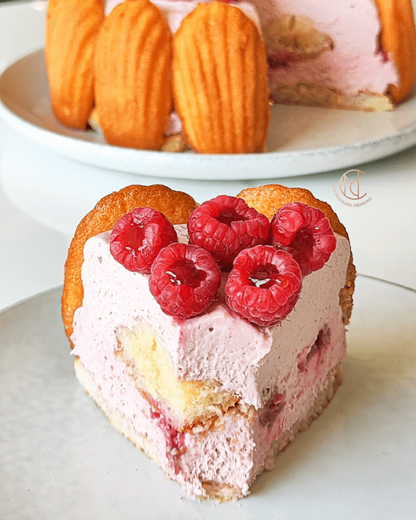Charlotte mousse de framboises - Mes Délicieuses Créations