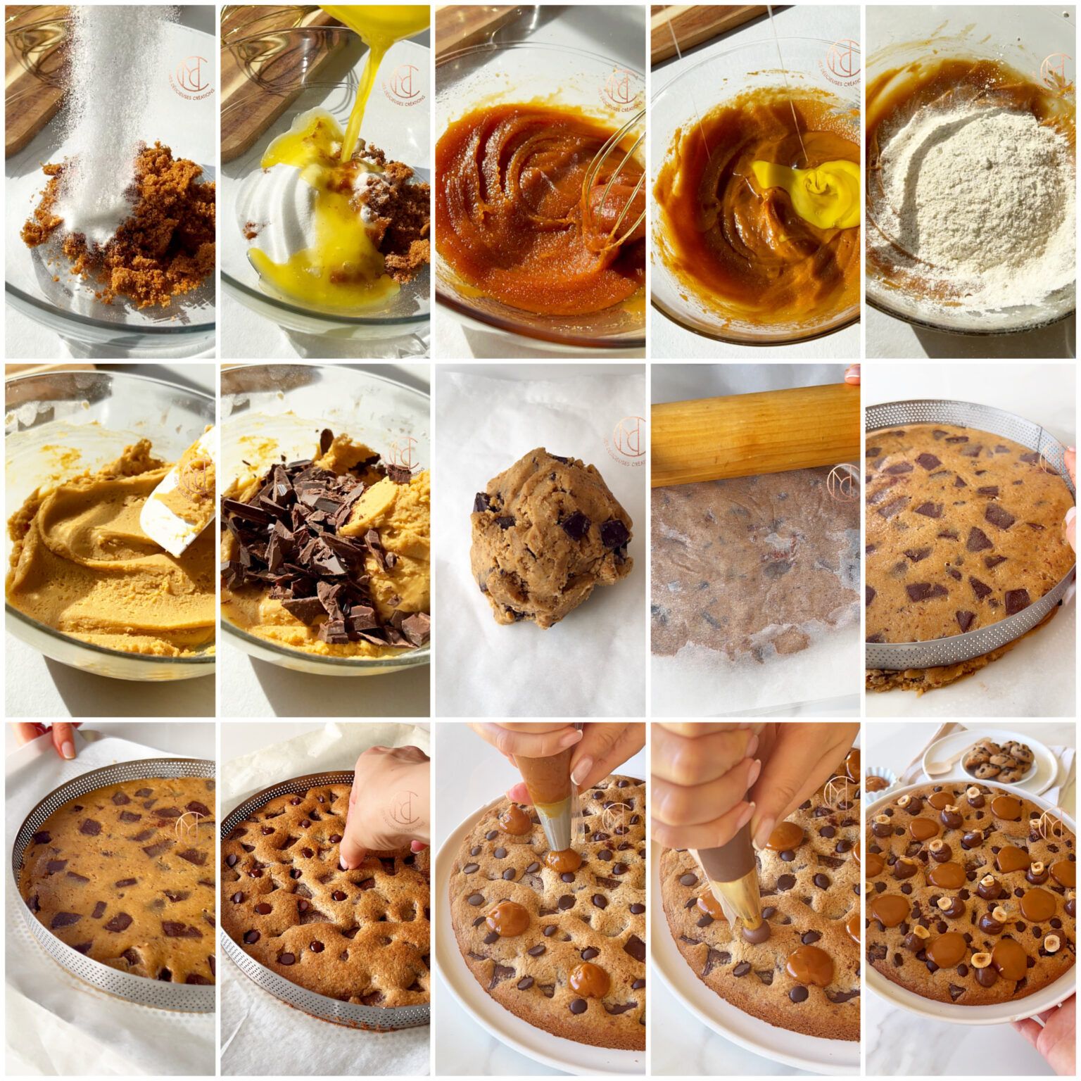 Cookie géant noisette - Mes Délicieuses Créations