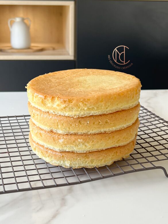 GENOISE ULTRA MOELLEUSE - Mes Délicieuses Créations